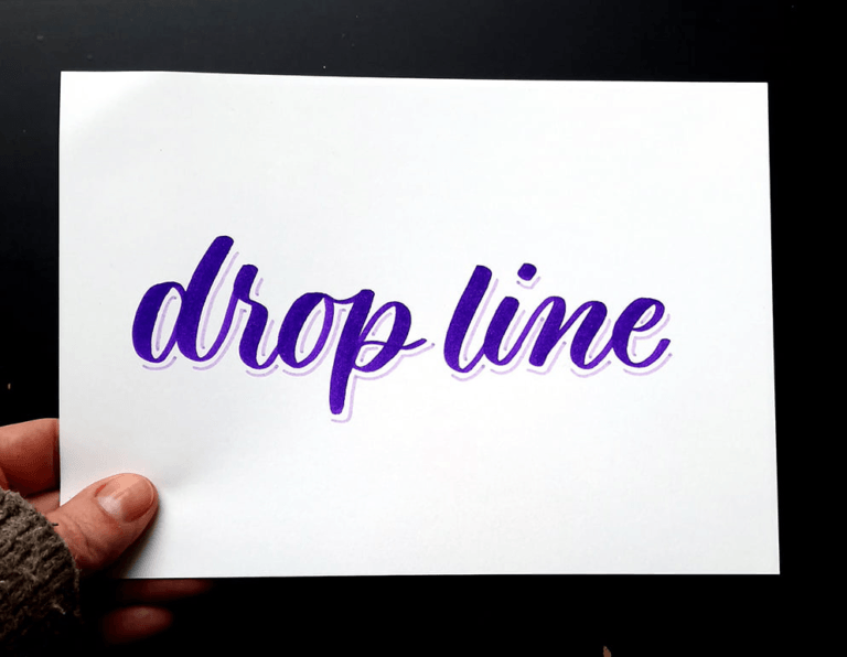 How to shade letters - Learn the technique