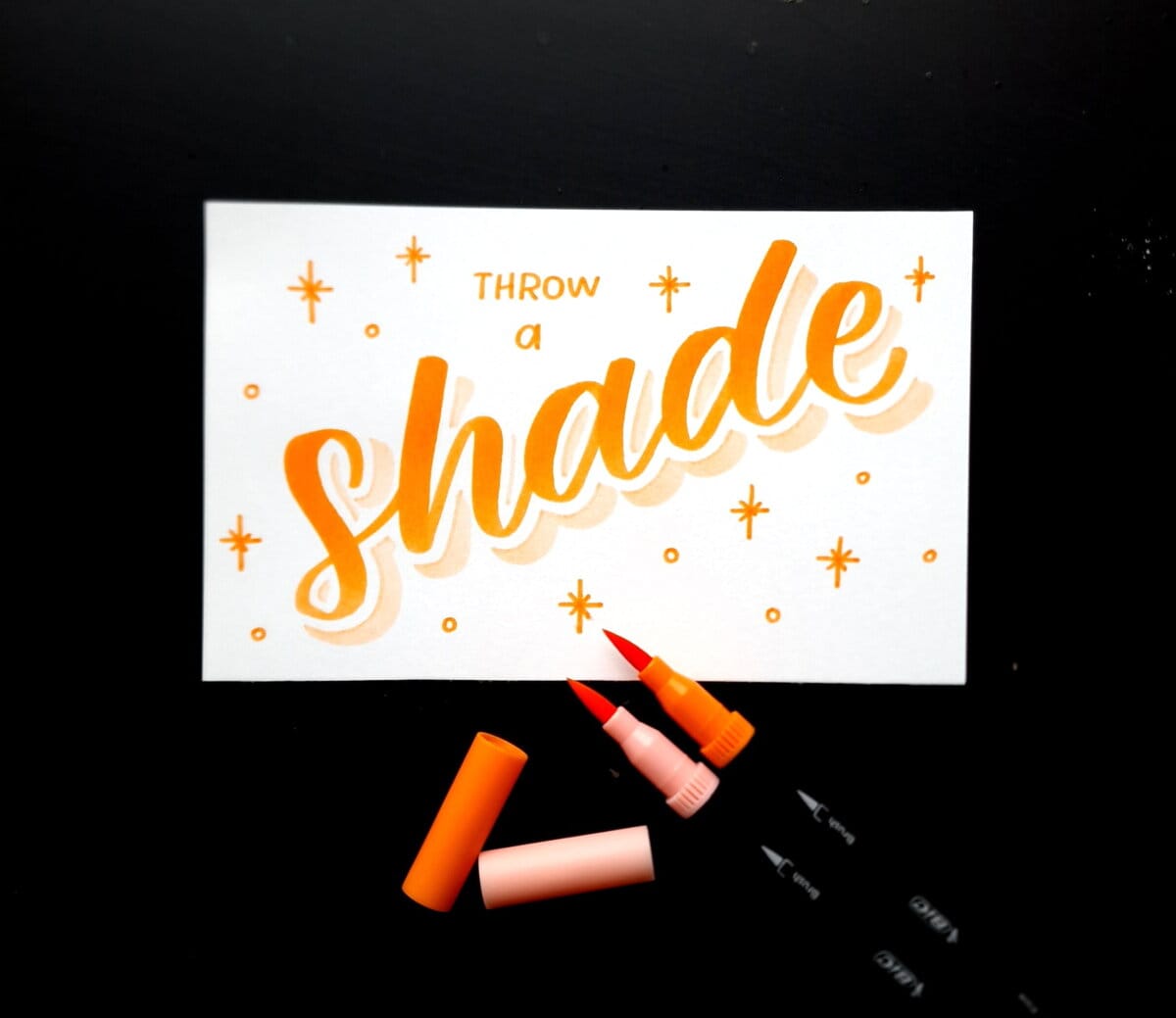 How to shade letters - Learn the technique