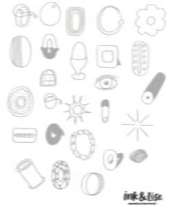 26 ways to draw an O - Ink & Lise