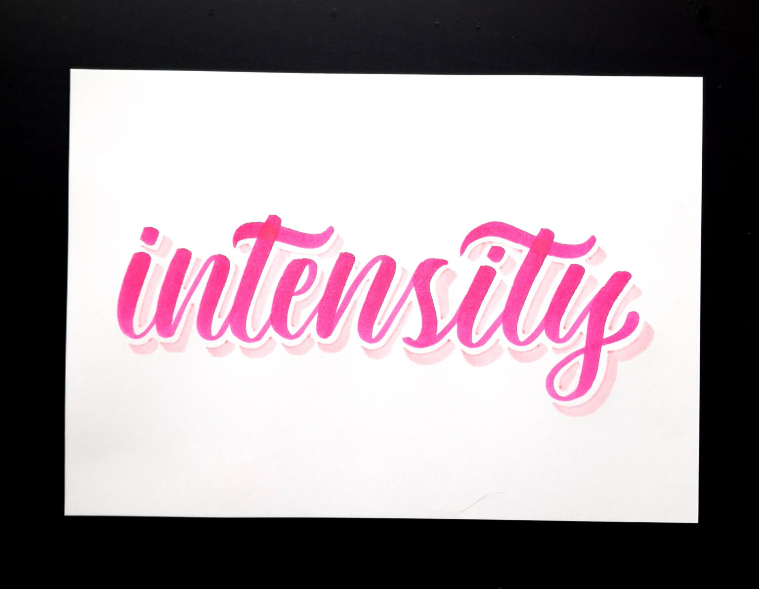 How to shade letters - Learn the technique